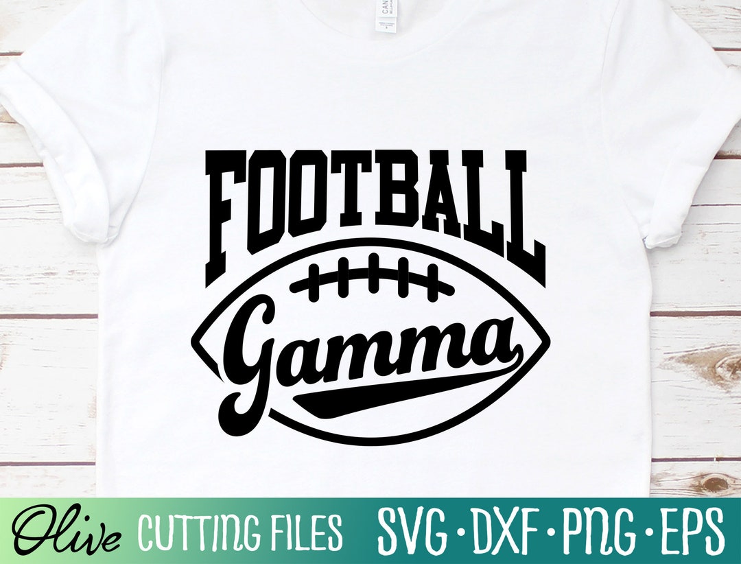 Football Gamma Svg, Football Grandma SVG, Funny Football SVG, Football ...