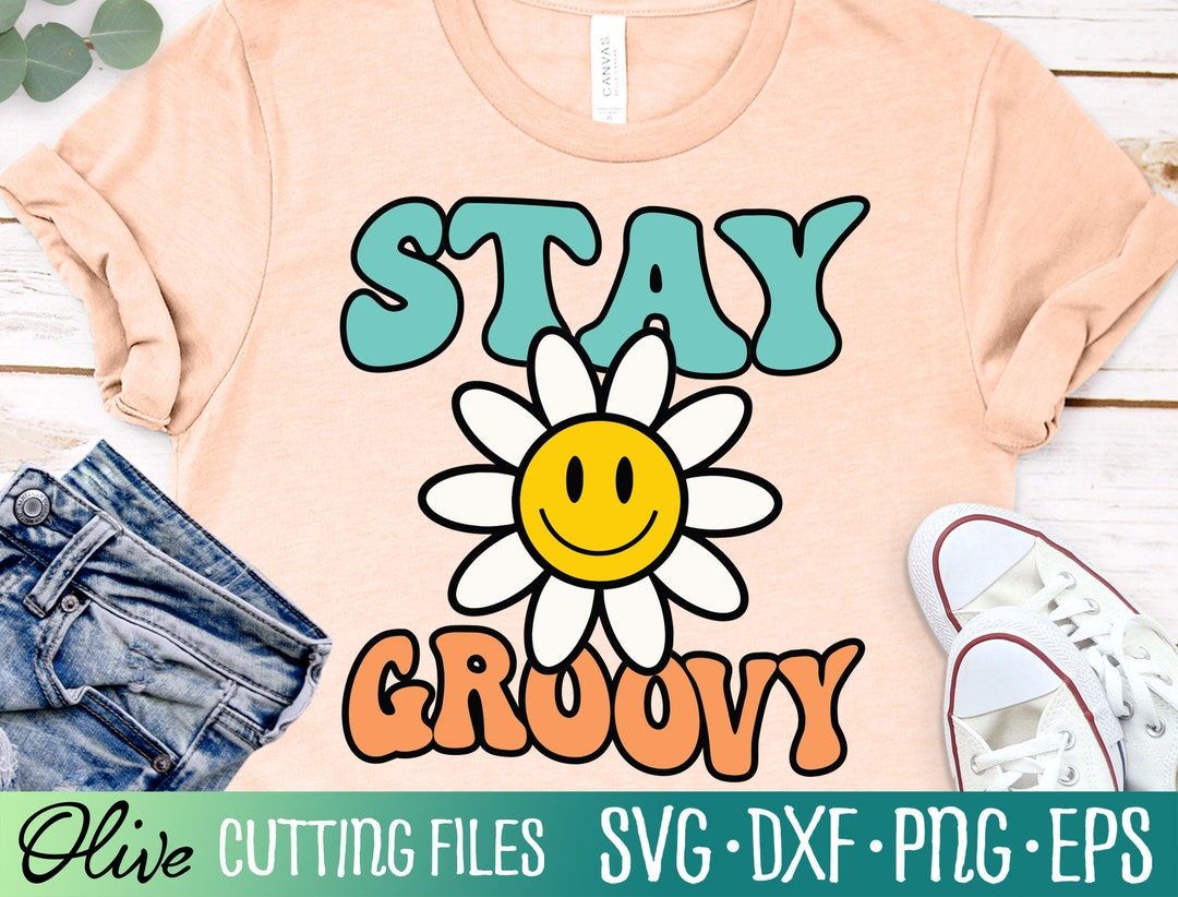 Stay Groovy Svg, Spring Daisy Svg, Spring Break Svg, Summer Svg, Hippie ...