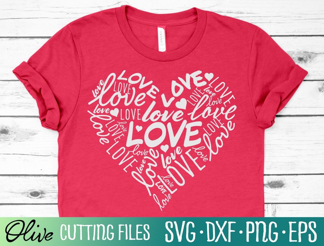 Valentines Word Art SVG, Valentine SVG, Valentines Day SVG, Valentines ...