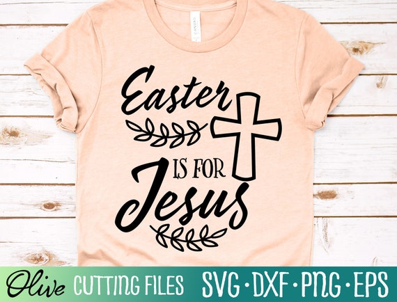 Easter is for Jesus Svg Christian Svg Easter Svg Jesus Svg | Etsy