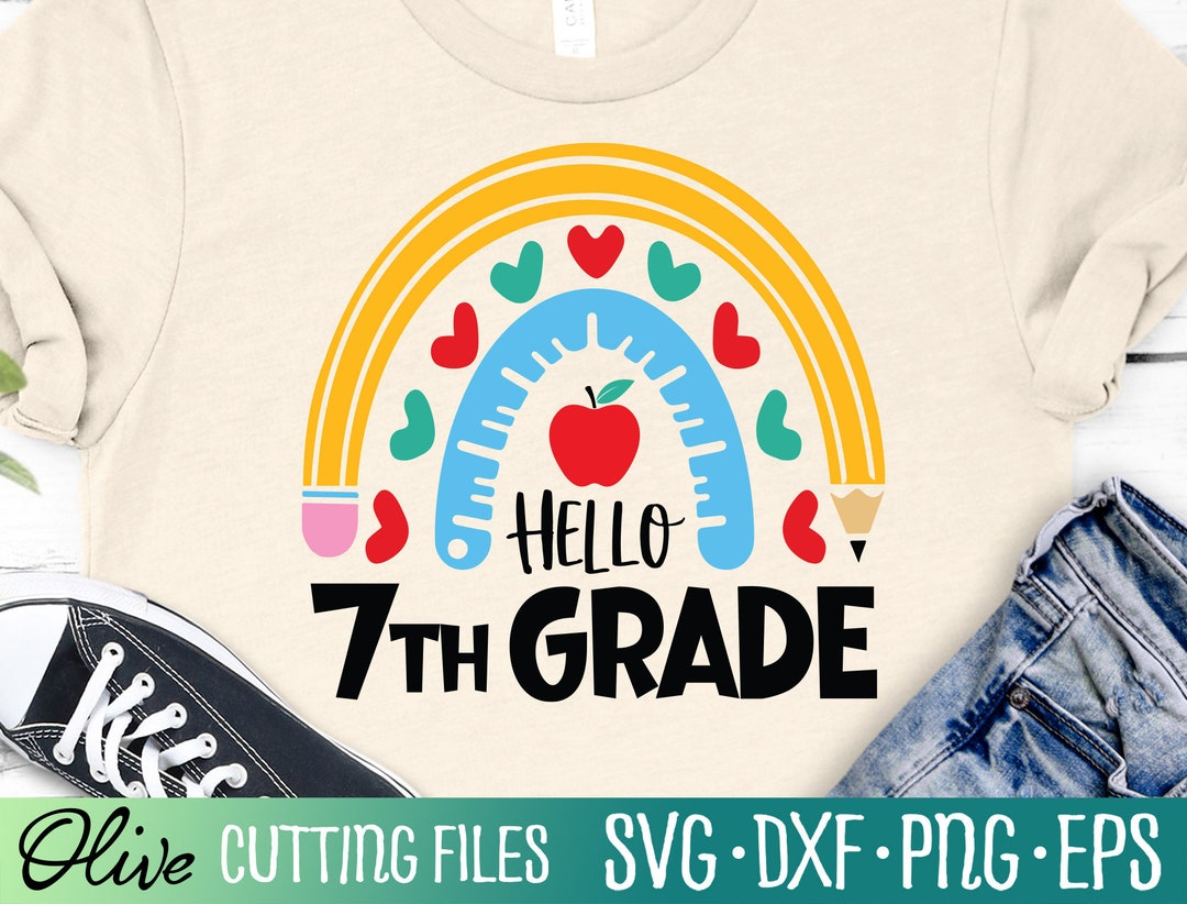 Seventh Grade Teacher Shirt Svg, 7th Grade Teacher Shirt, Classroom Svg ...