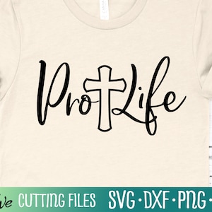 Pro Life Cross Svg, Pro Life SVG, Anti-abortion SVG, Christian Svg ...
