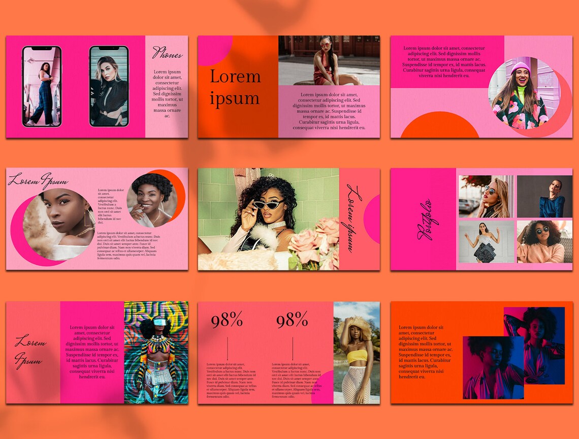 Daisy Google Slides Template Google Slides Presentation Etsy