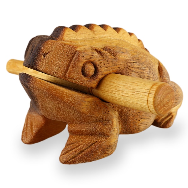 Wooden Frog - Etsy
