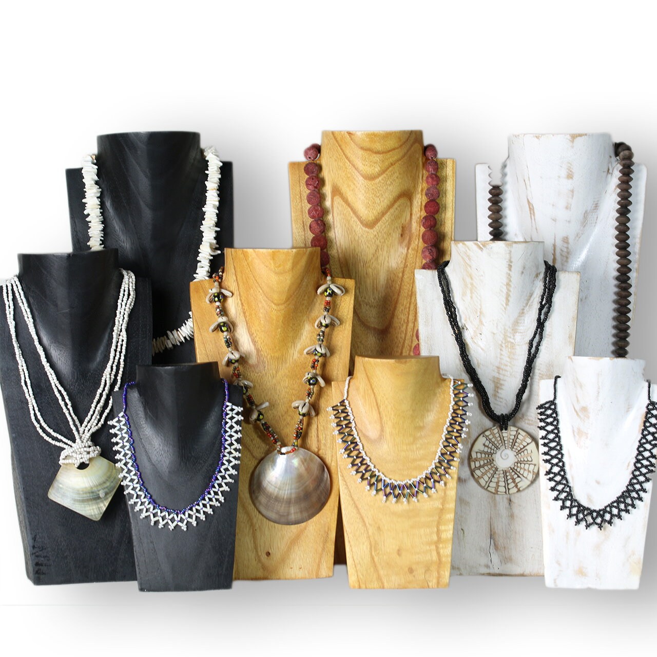 Set of 3 20/30 / 40cm Necklace Stand Jewelry Stand Necklace | Etsy