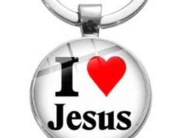 Keychain Jesus - Etsy