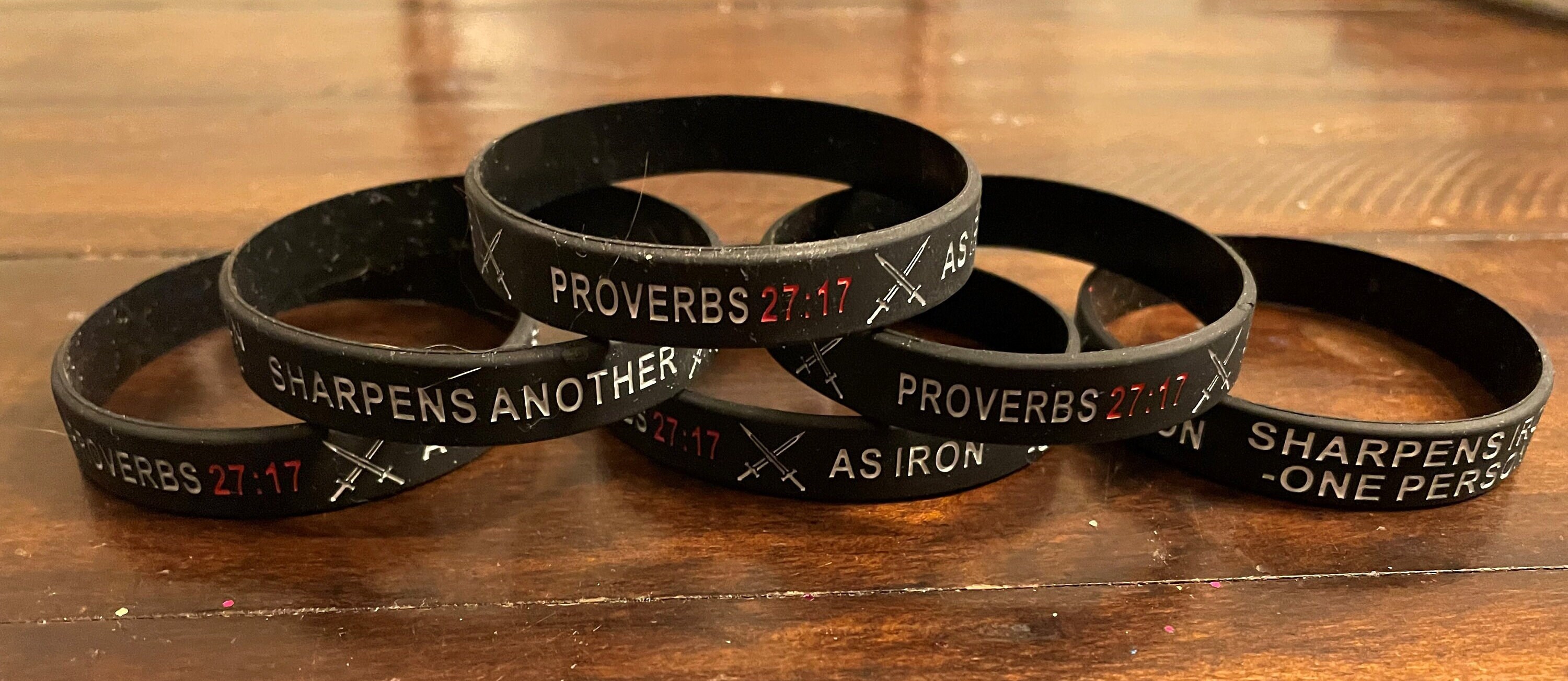 Armor of God Inspiration Rubber Bracelet Wristbands Christian - Etsy