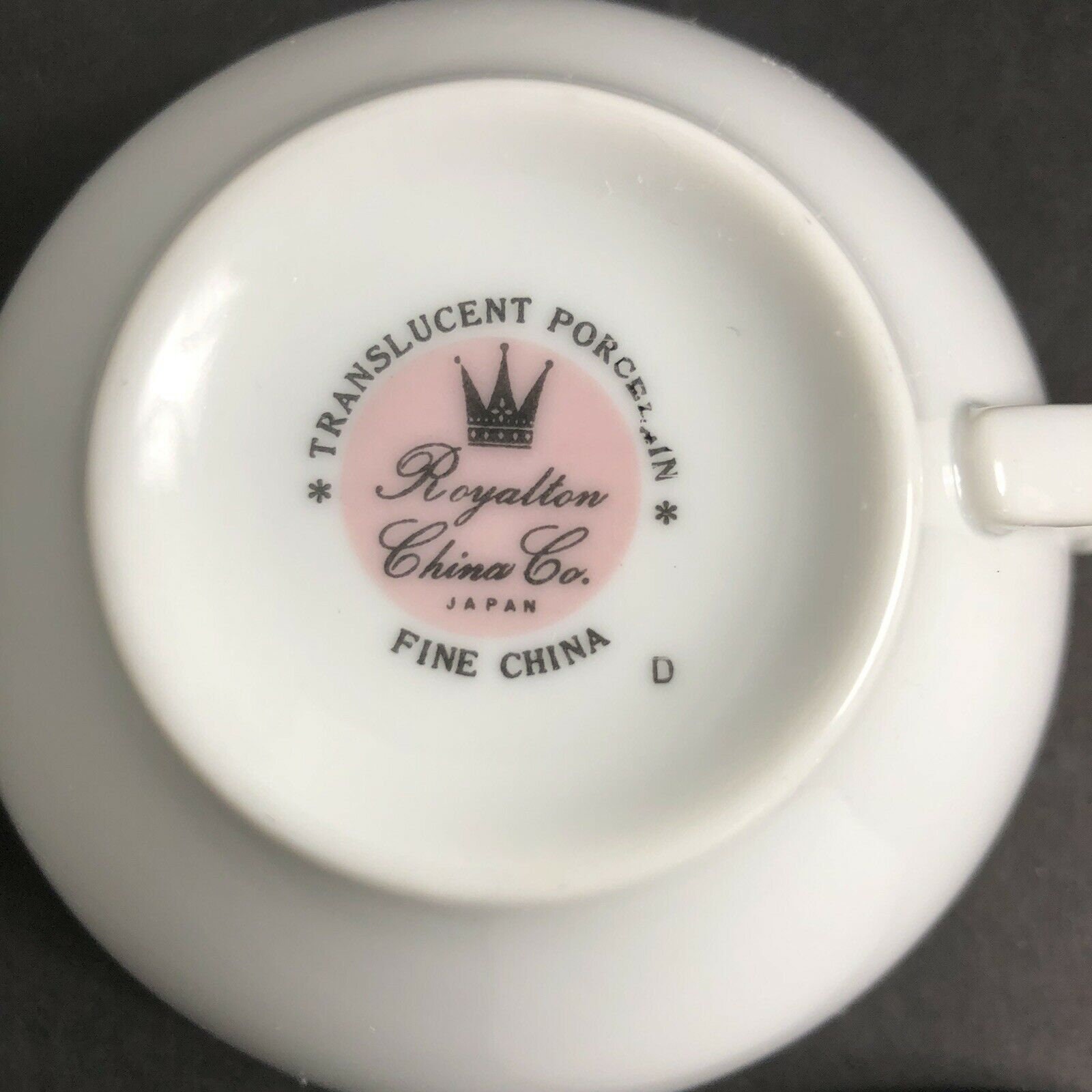 60s Royalton China Cups Translucent Porcelain Japan Golden Elegance - Etsy