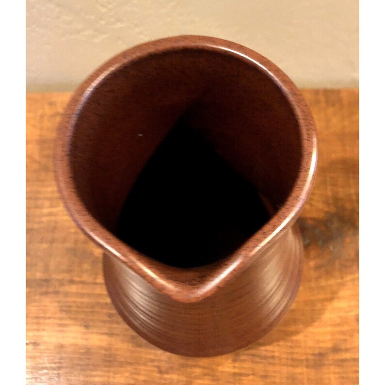 Mikasa Painted Sands Spar Brown Pitcher Server 6501 40 Ounce Made in ...