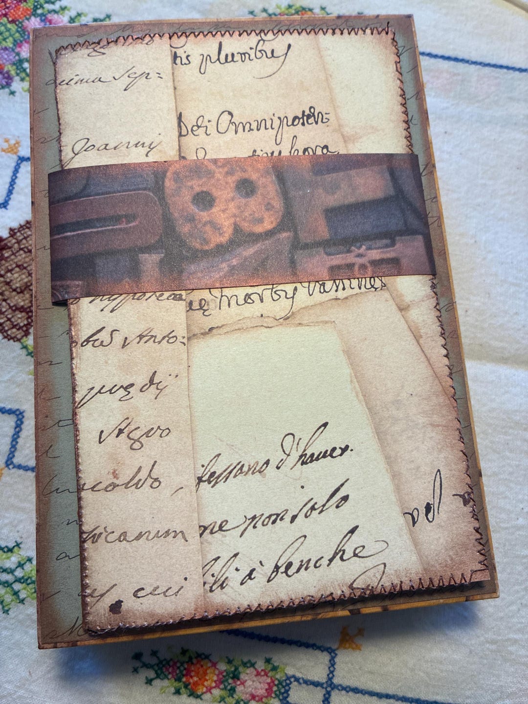 Rustic and Unique Accordion Flip Folio Journal - Etsy