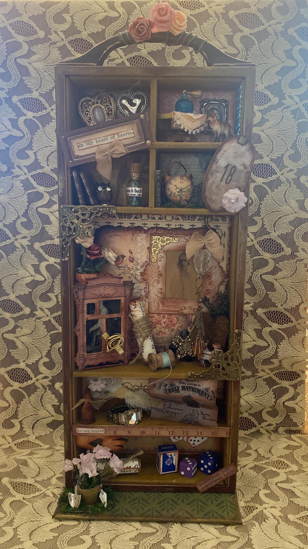 A Place of Her Own Vignette Shadow Box - Etsy