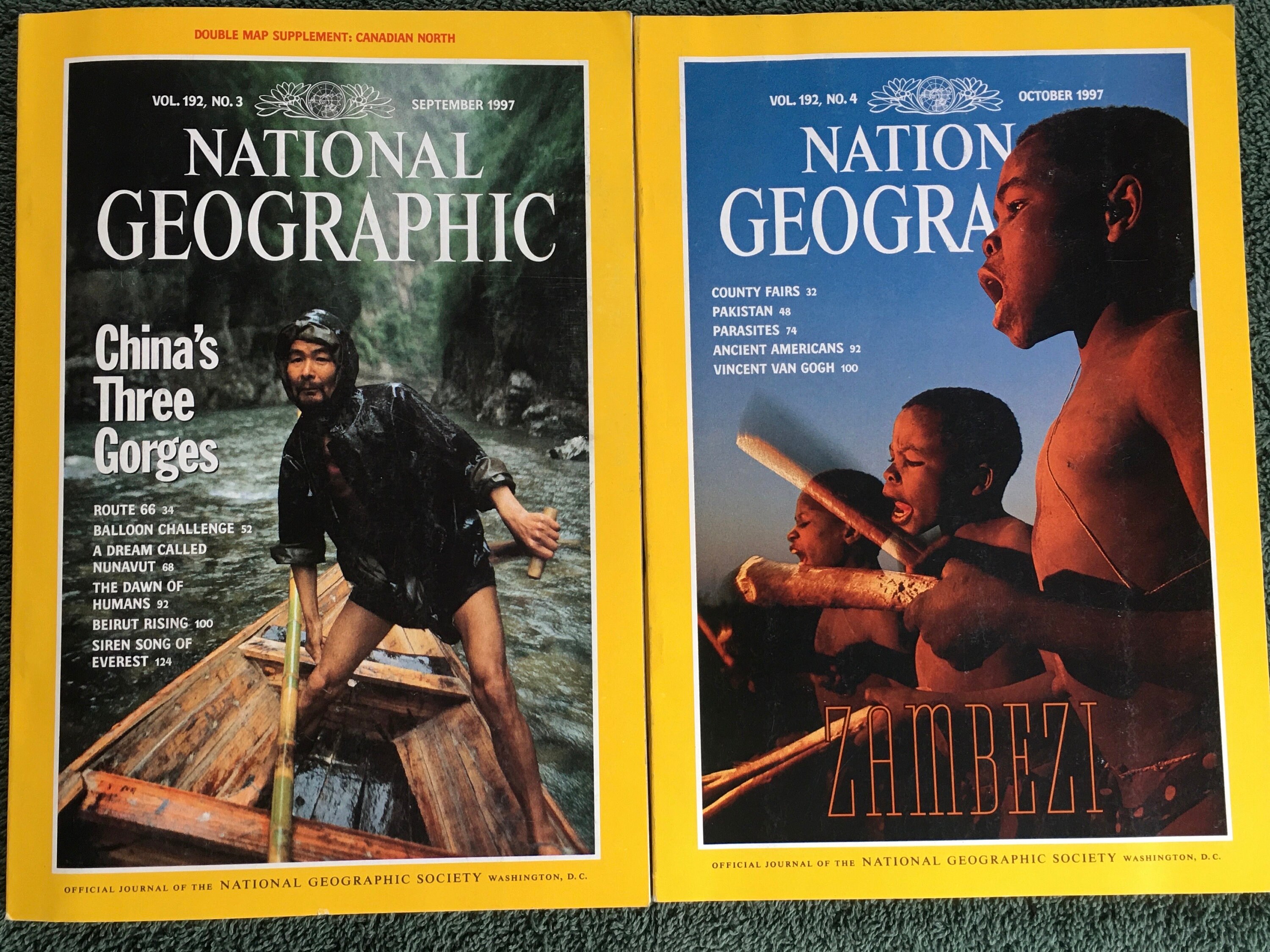 National Geographic Magazines 1997 All Issues - Etsy