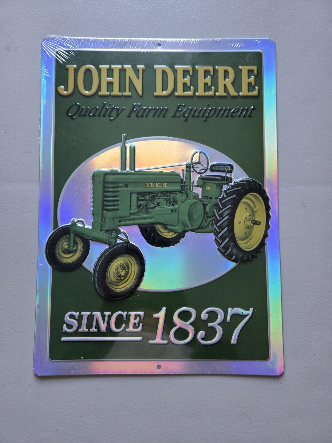 John Deere Tractor Metal Sign: Since 1837, Open Road Design (10” X 14 ...