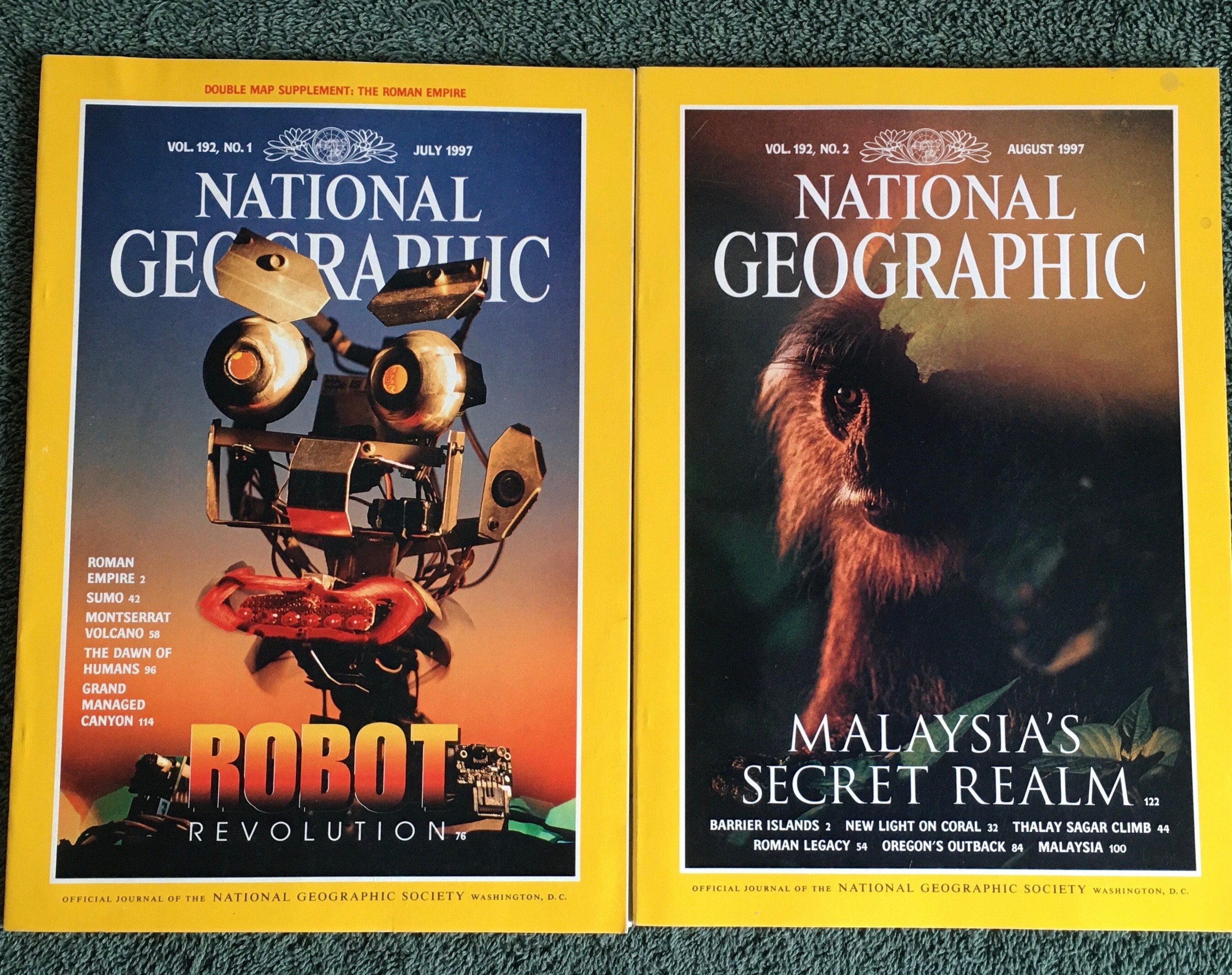 National Geographic Magazines 1997 All Issues - Etsy