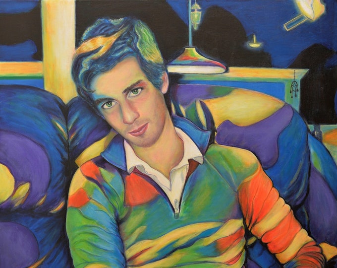 Childhood Memory Original Colourful Painting Childhood Ready to Hang ...