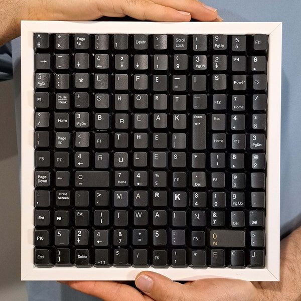 Everything You Can Imagine is Real/pablo Picasso/computer Key Quote ...