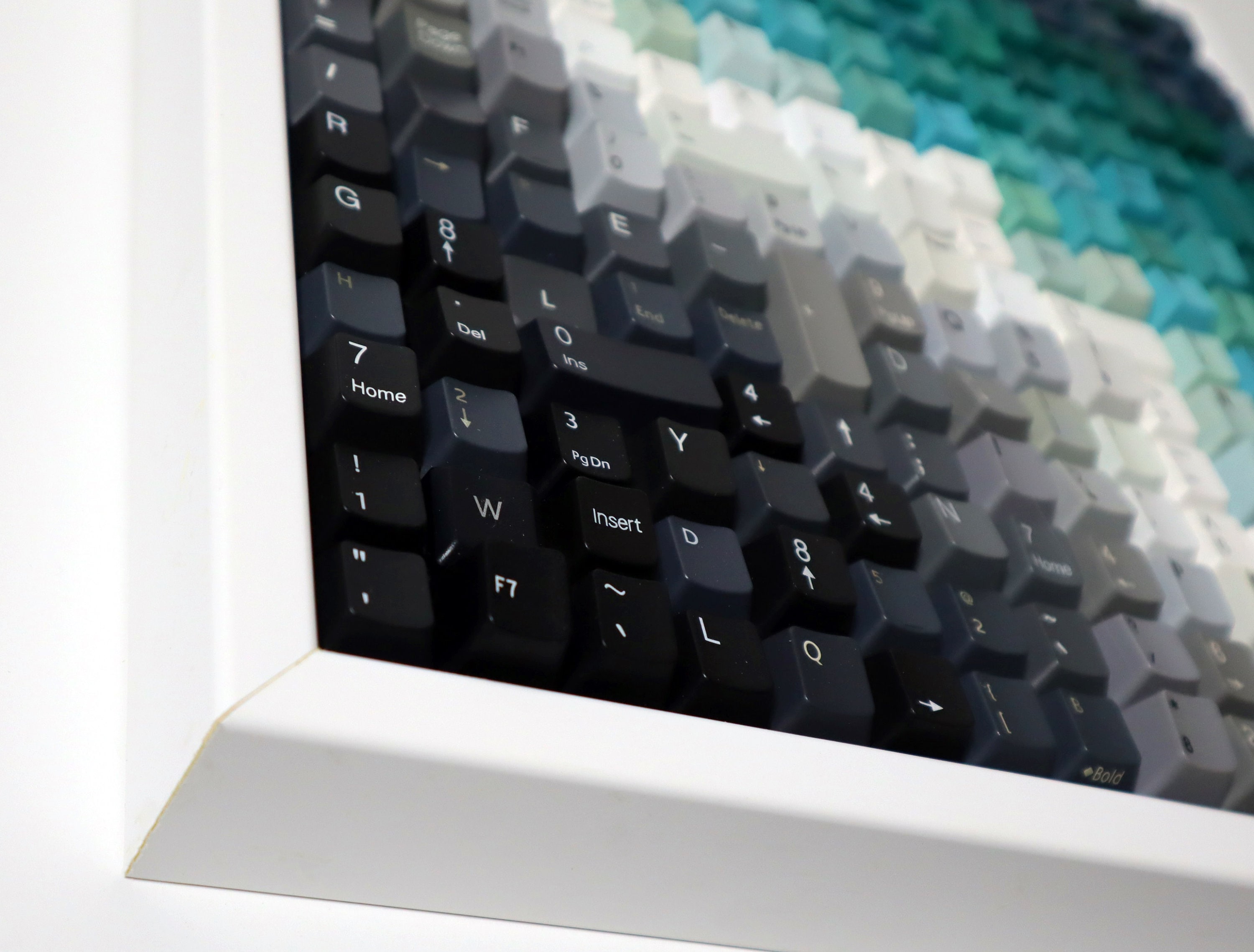 Original Art-computer Keys Art Work/wall Décor/gift for Computer Lovers ...