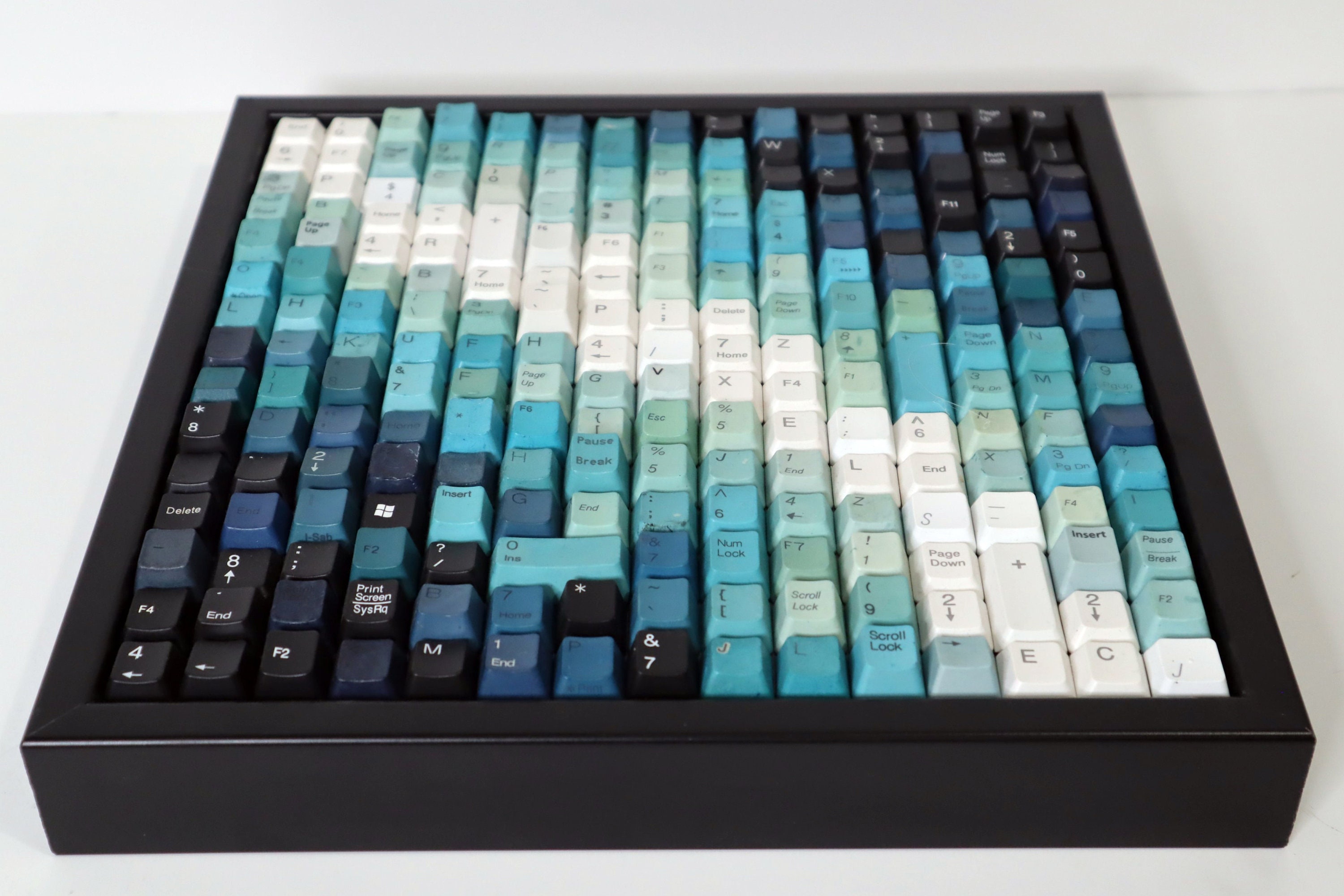 Original Art-computer Keys Art Work/wall Décor/gift for Computer Lovers ...