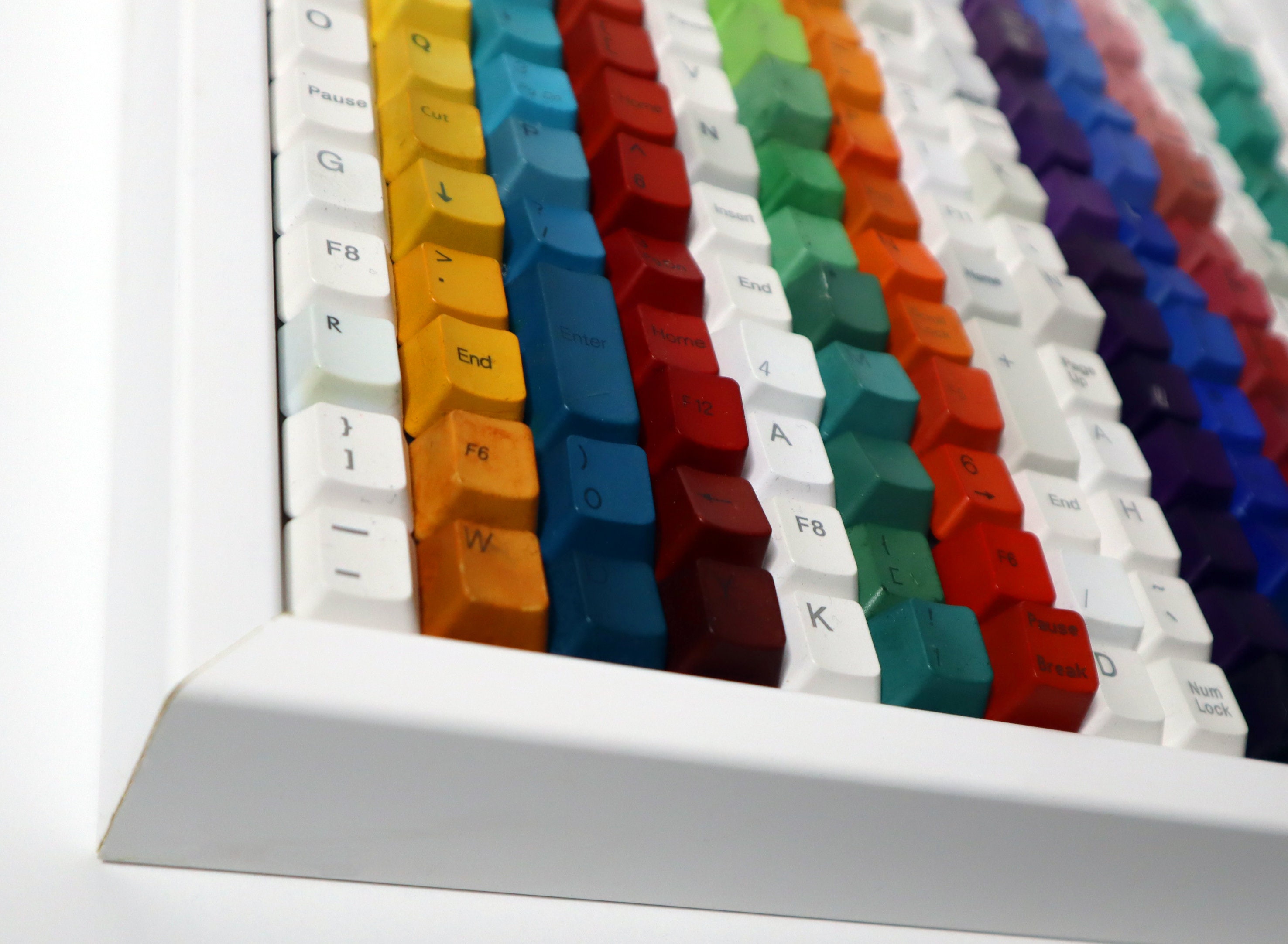 Original Art-computer Keys Art Work/wall Décor/gift for Computer Lovers ...