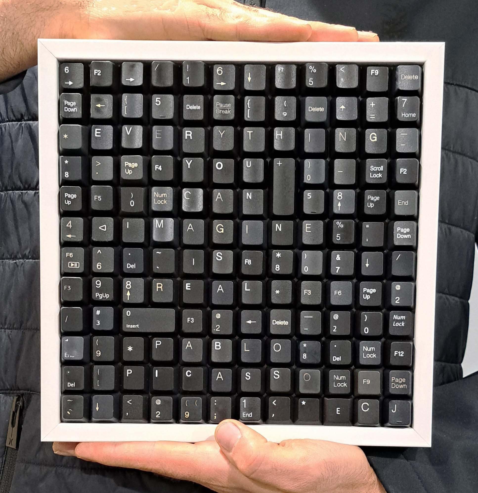 Everything You Can Imagine is Real/pablo Picasso/computer Key Quote ...