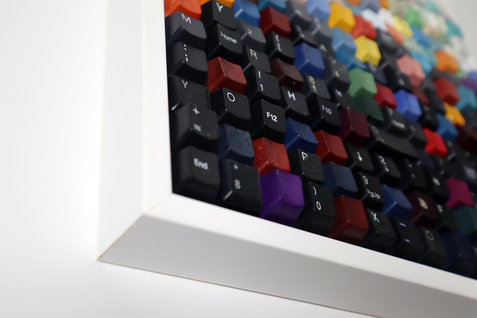 Original Art-computer Keys Art Work/wall Décor/gift for Computer Lovers ...