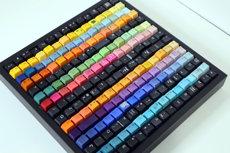 Original Art-computer Keys Art Work/wall Décor/gift for Computer Lovers ...