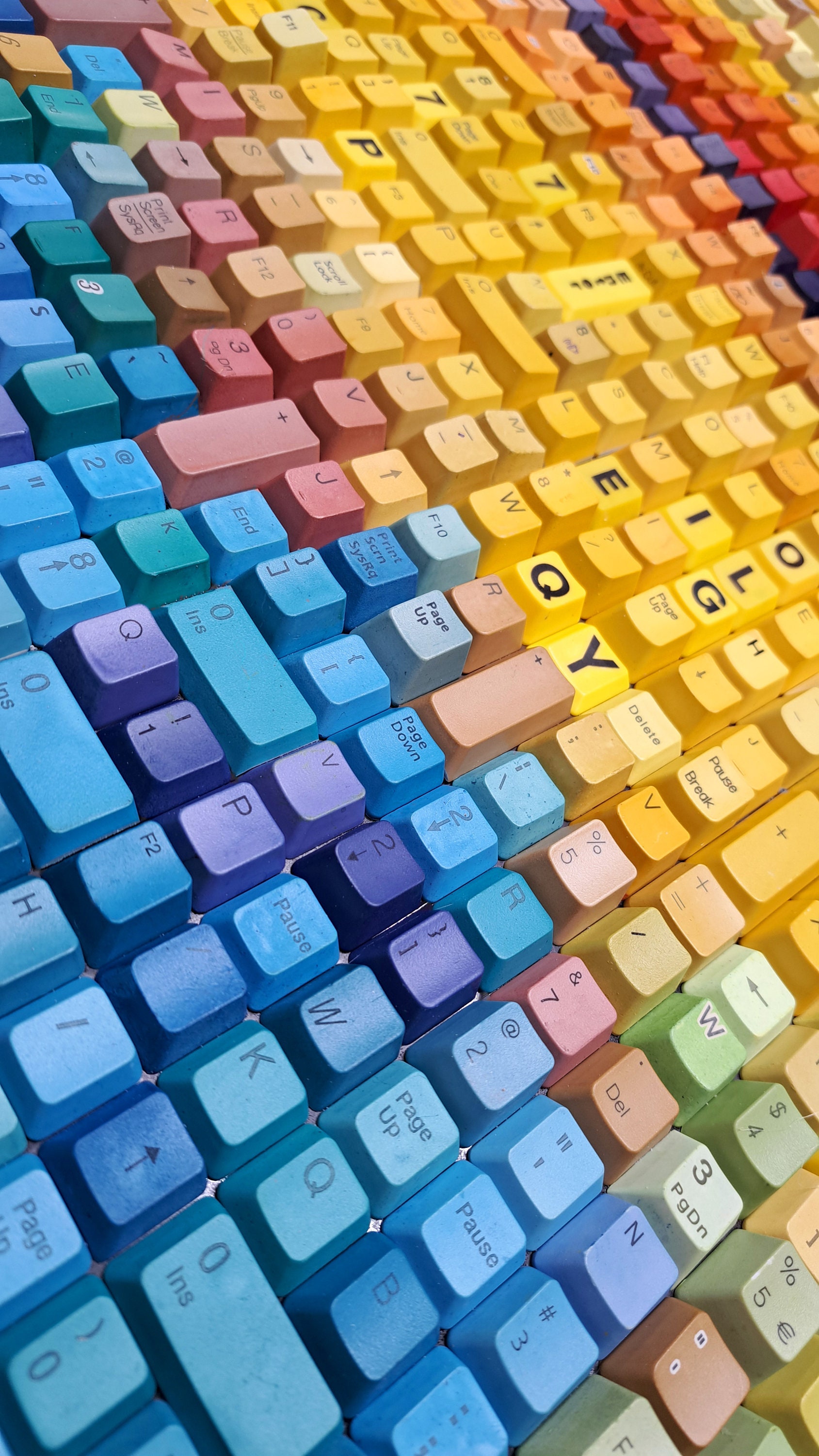 Sunset/computer Key Art/landscape Art/wall Decor/gift for Computer ...