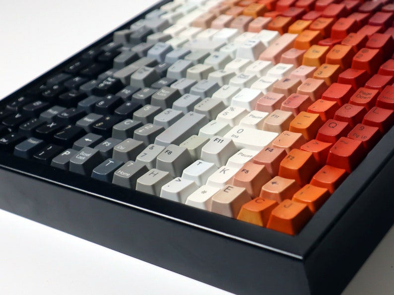 Original Art-computer Keys Art Work/wall Décor/gift for Computer Lovers ...