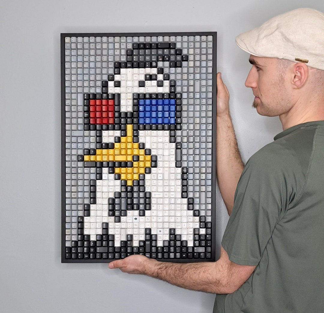 Kool Chicken/computer Key Art/pop Art/wall Decor/gift for Computer ...