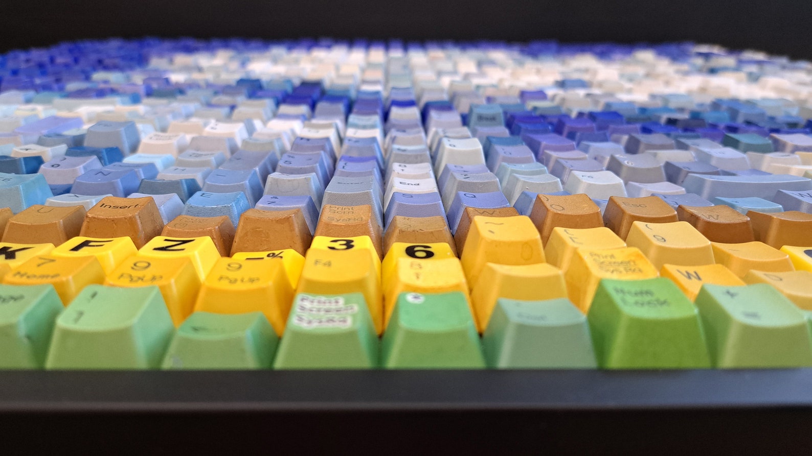 Cloud and Fields/computer Key Art/landscape Art/wall Decor/gift for ...