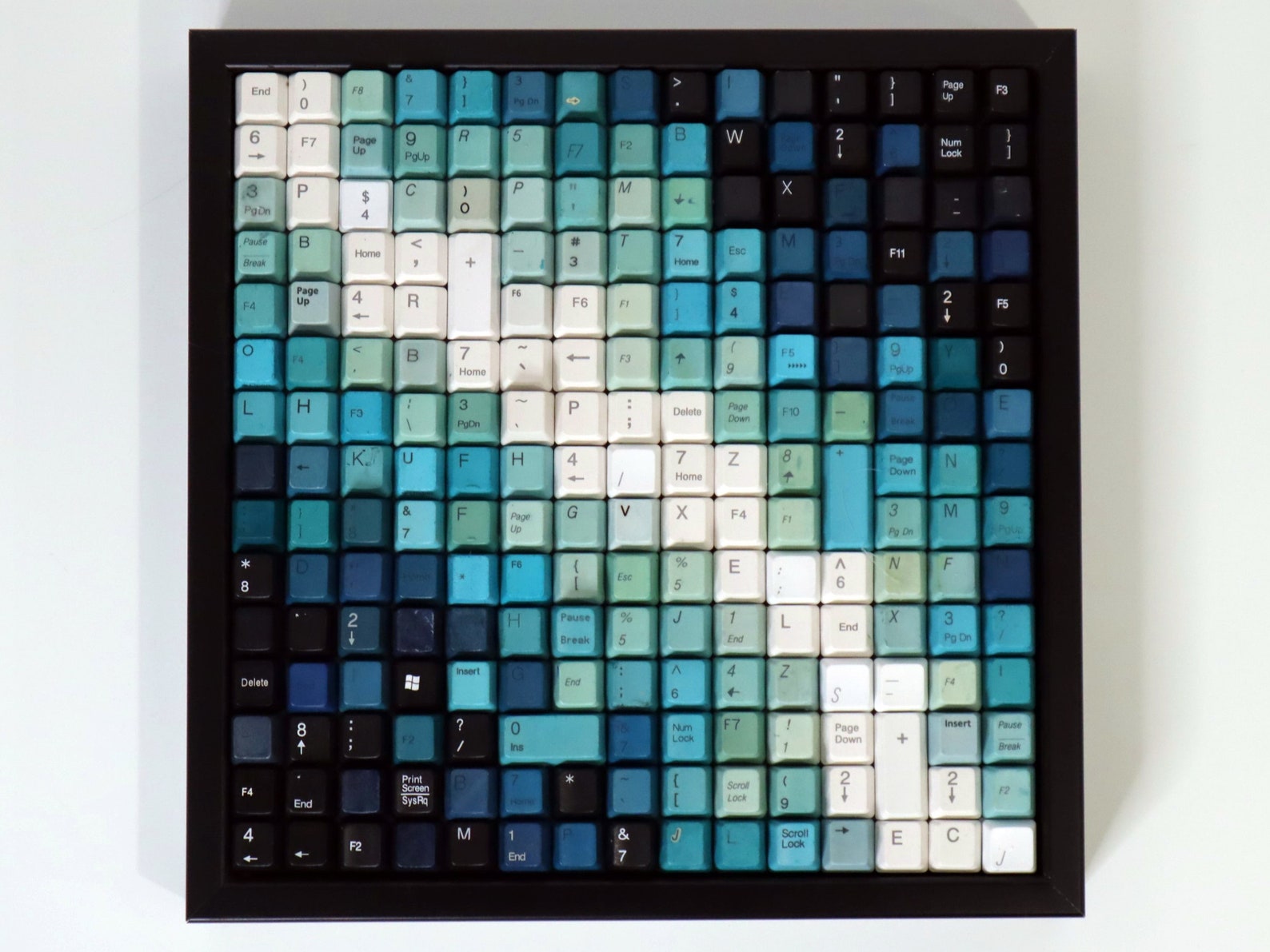 Original Art-computer Keys Art Work/wall Décor/gift for - Etsy