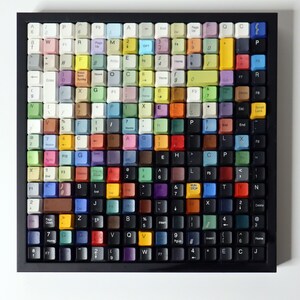 Original Art-computer Keys Art Work/wall Décor/gift for Computer Lovers ...