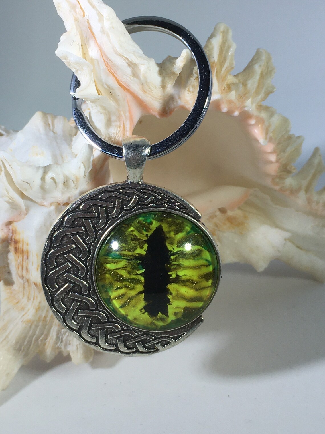 Handpainted Dragon Eye Keychain Fantasy Keychain Dragon Key - Etsy