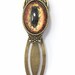 Hand Painted Dragon Eye Bookmark Orange/yellow, Book Lover Gift, Unique ...