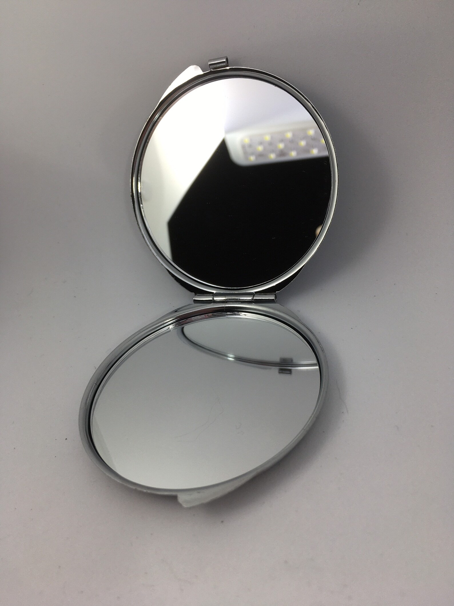 Compact Mirror With Handpainted Cabochon Cover - Etsy