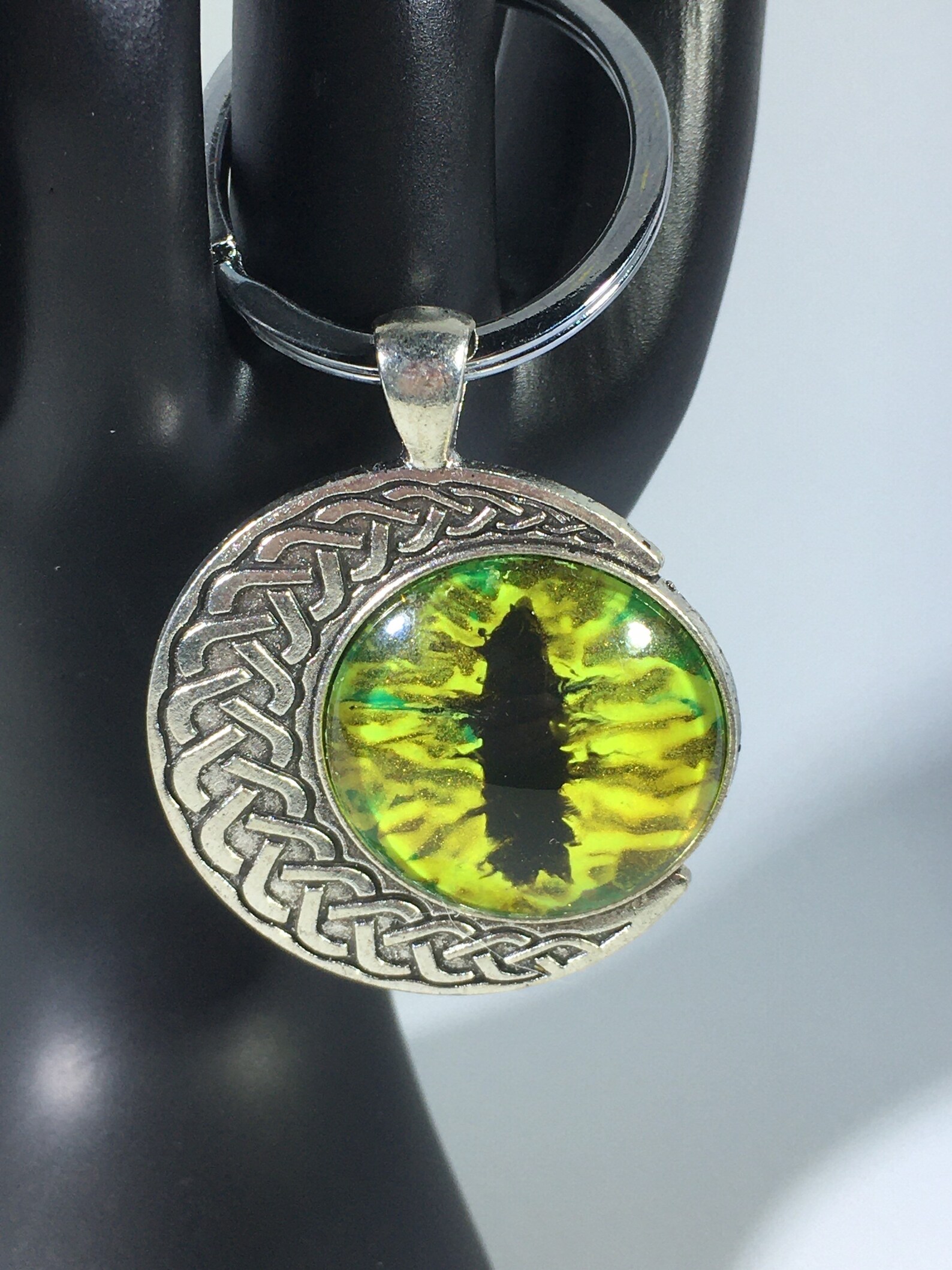 Handpainted Dragon Eye Keychain Fantasy Keychain Dragon Key - Etsy