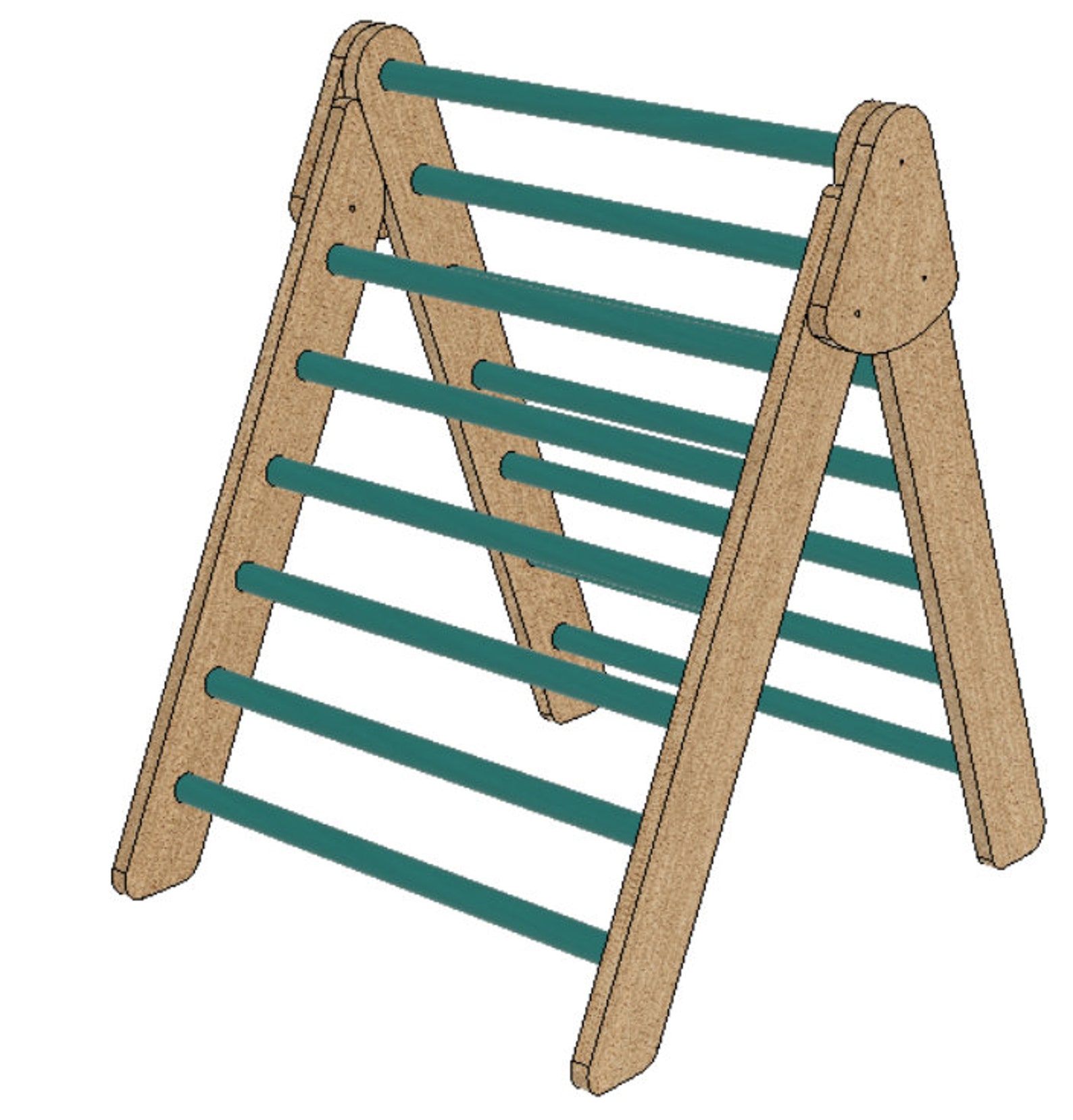 Play Triangle Digital Cut Plans - Etsy