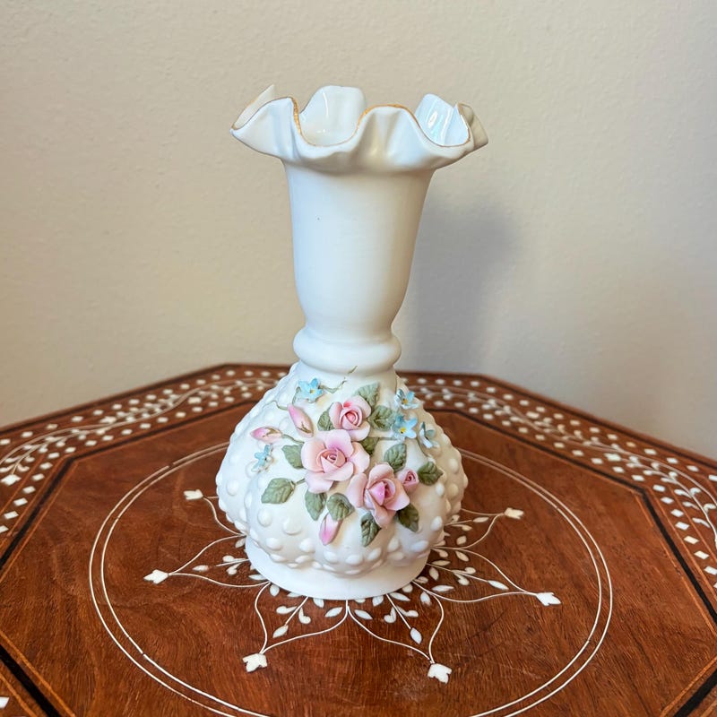 Vintage Lefton Bud Vase - Etsy
