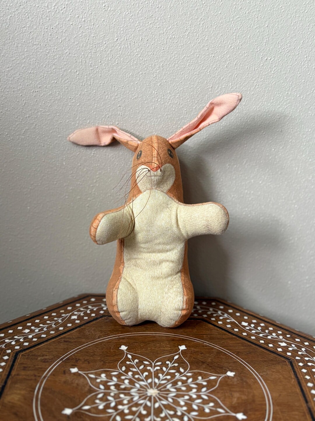 Vintage Velveteen Plush Bunny Rabbit the Toy Works Armand Eisen 1983 - Etsy