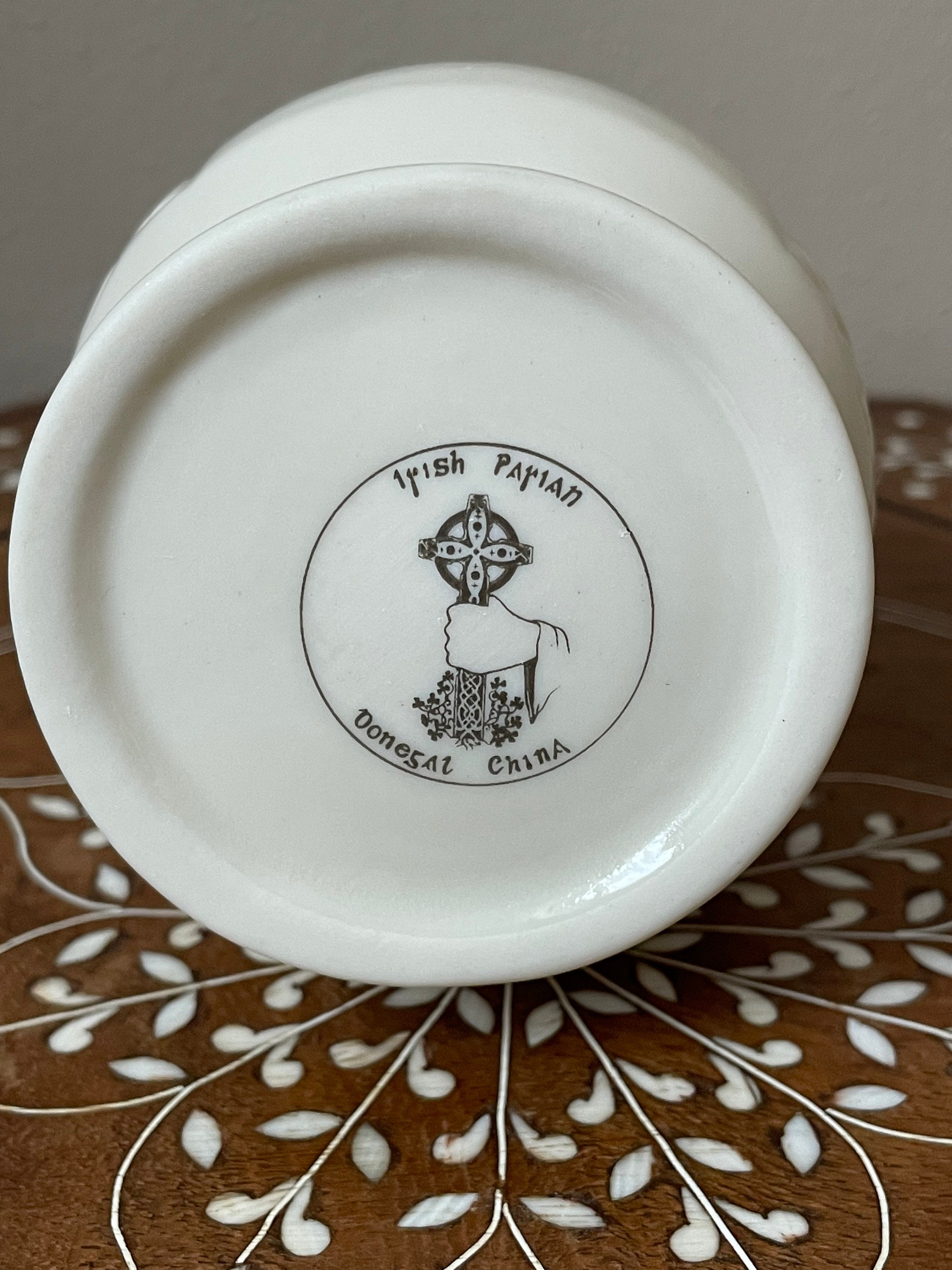 Vintage Irish Parian Donegal China Bud Vase Hawthorne - Etsy