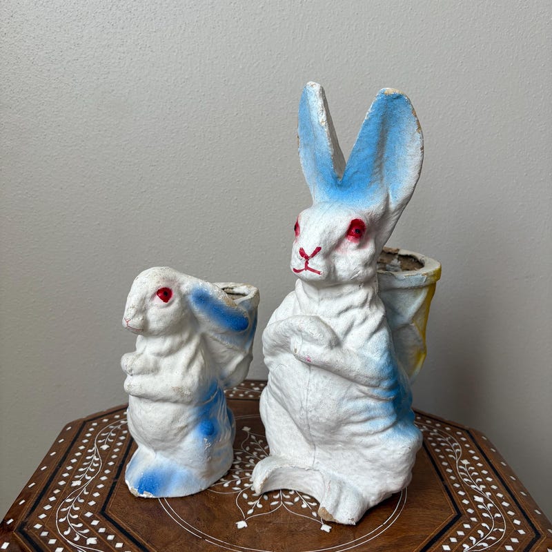 Paper Mache Bunny - Etsy