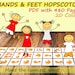 Hands and Feet Hopscotch: Printable Sensory Path Game (PDF) - Etsy