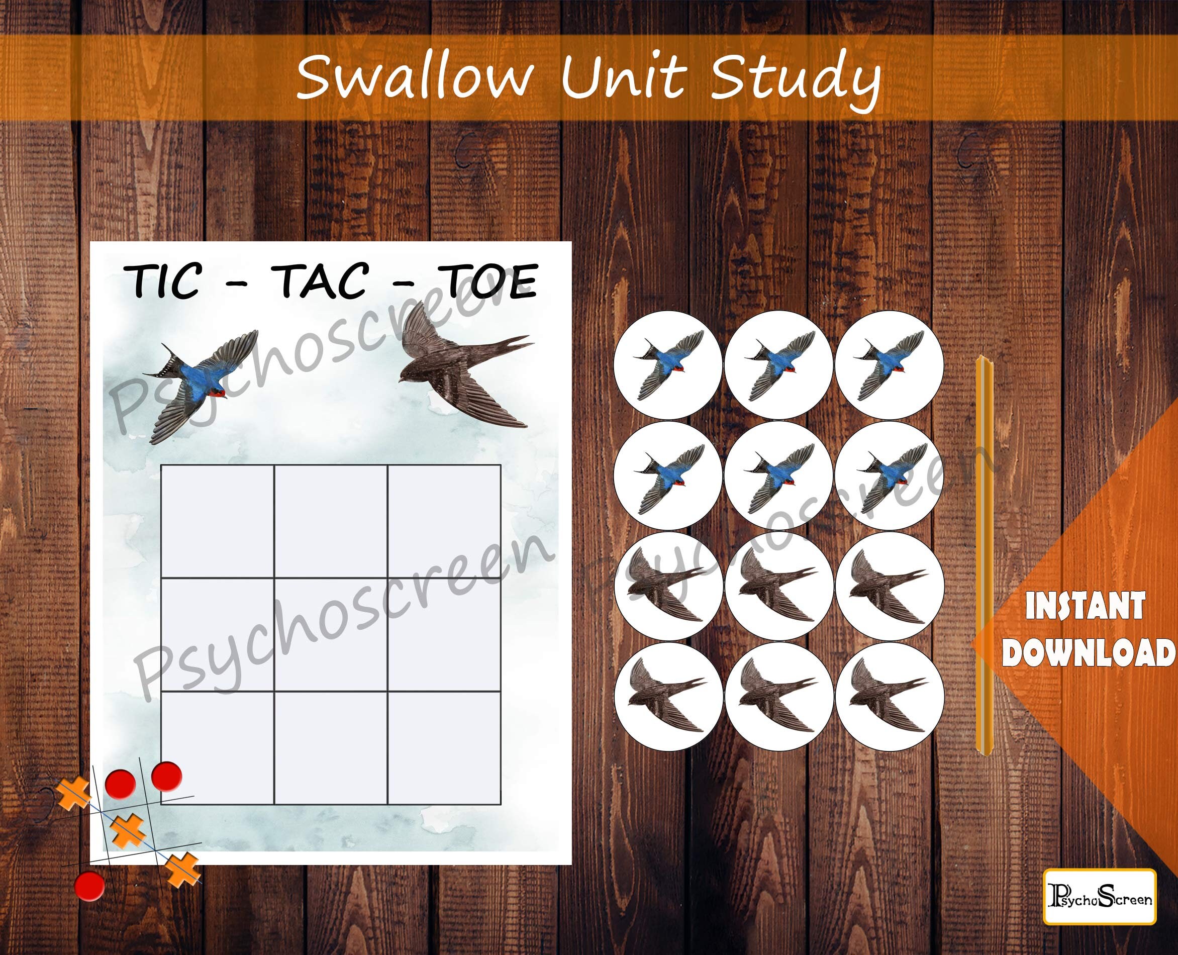 Swallow Unit Study MEGA Printable Swallows Bundle Barn | Etsy
