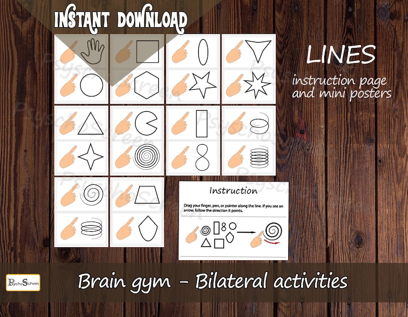 Bilateral Brain Gym Activities for Kids: Dual Hand Coordination, Fine ...