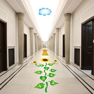 FOUR SEASONS in Sensory Path - Winter, Spring, Summer, Autumn - Floor ...