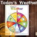 WEATHER WHEEL Today's Weather Weather Chart and Cards - Etsy