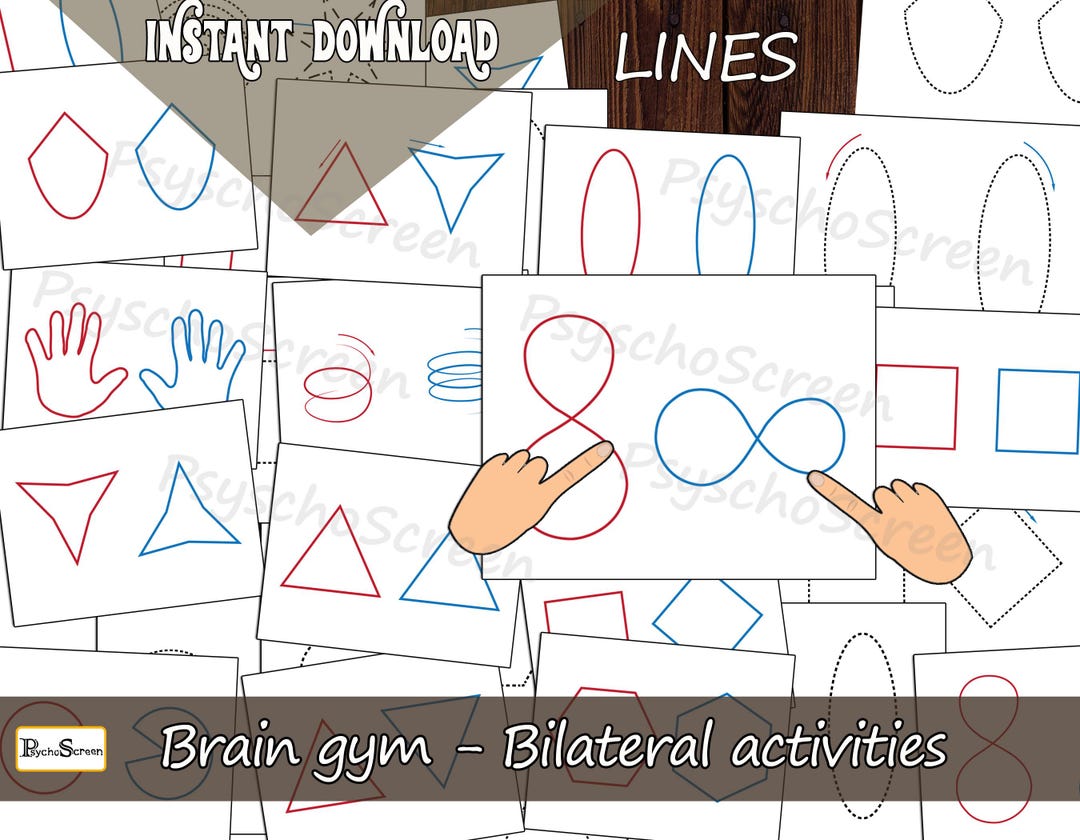 Dual Hand Coordination Worksheets: Brain Training Games for Kids (PDF ...