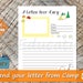 A Letter From Camp Printable Camp Stationery Write a - Etsy