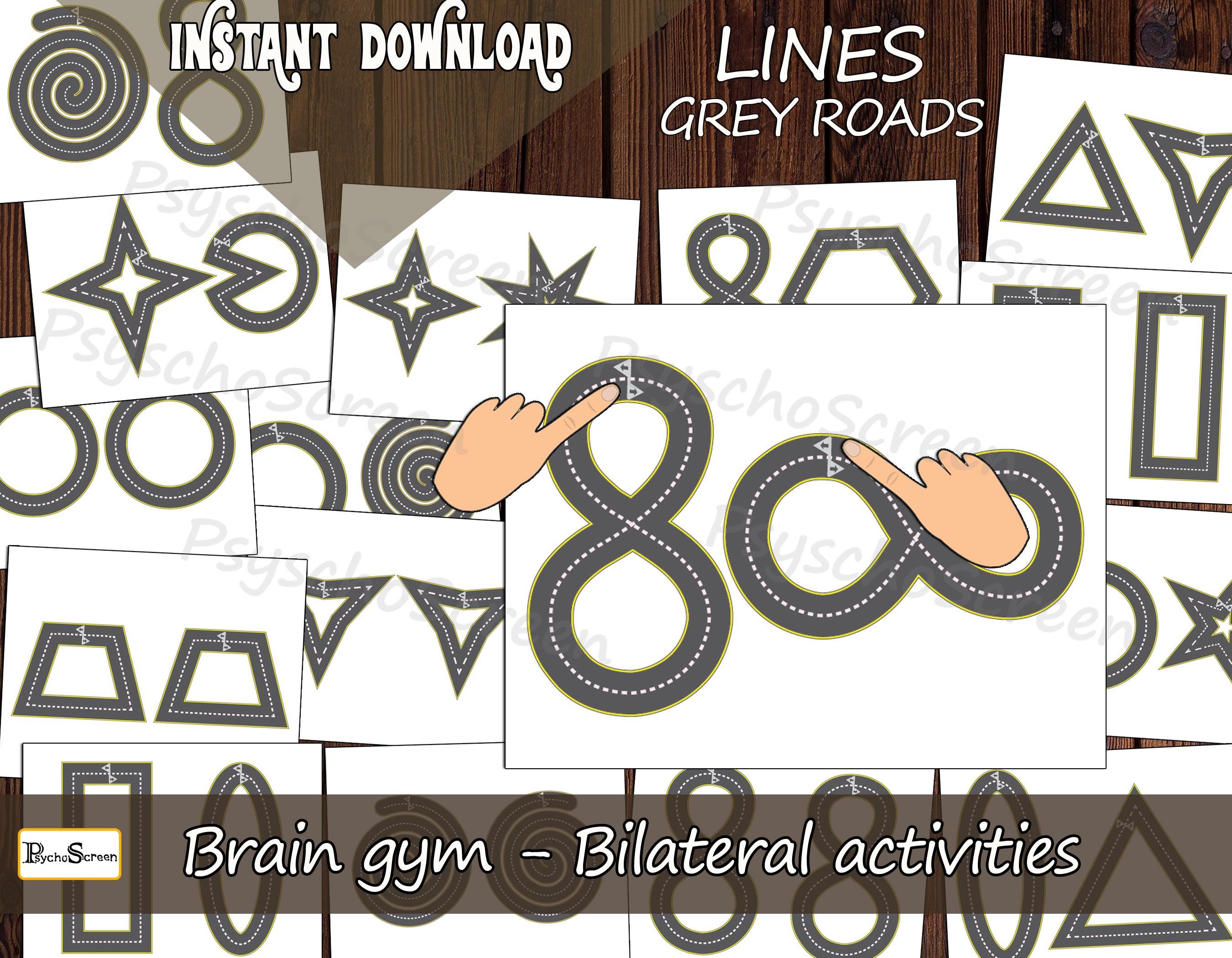 Forefinger Gym: Printable Brain Training Worksheets for Kids (digital ...