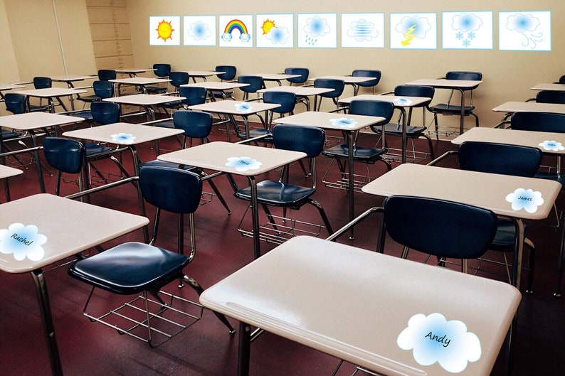 Weather Hopscotch Clipart Sensory Path Set for Floor - Etsy